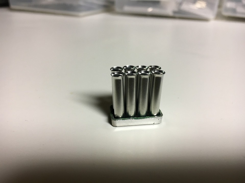 Set of 8 Metal Injector Stacks 1/24 scale - 20 MM long 3.7 MM Diameter ...