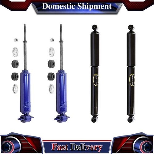 Rear Front Shocks Struts For Dodge Durango RWD 3.9L 1999 2000 2001 2002 ...