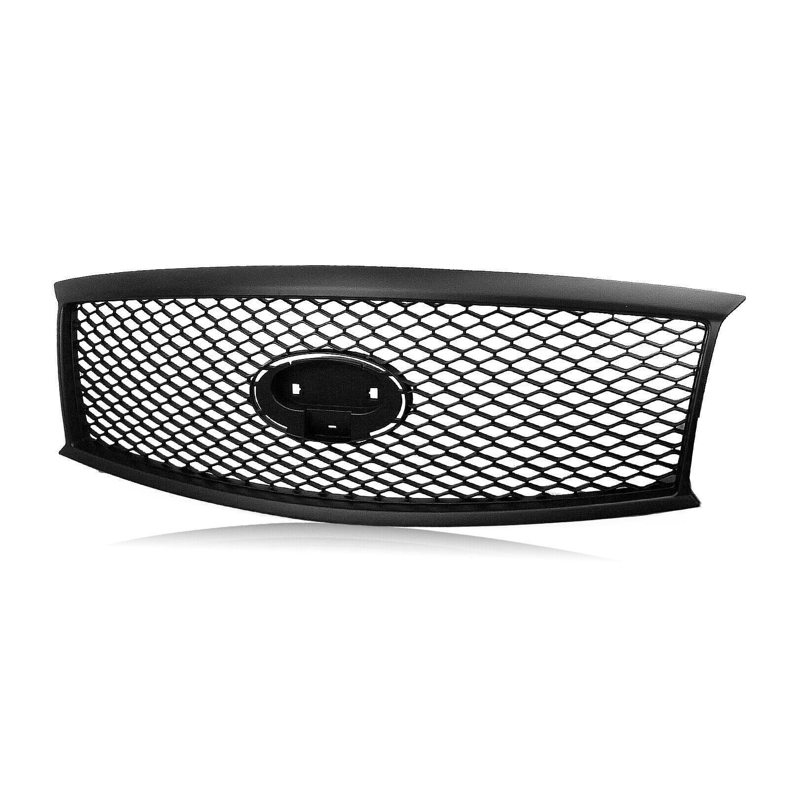 Matte Black Front Bumper Grill For Infiniti M37 M56 2011-2013 Q70 2014 ...