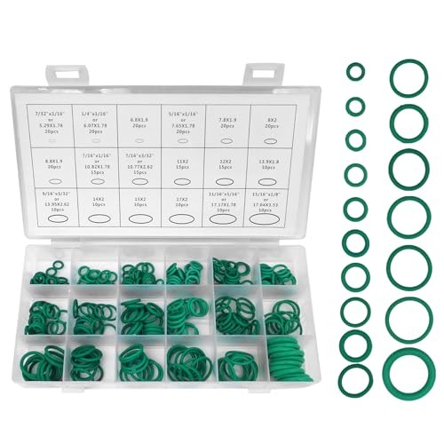 270pcs Compressor O Rings - Car Air Conditioning AC O Ring Kit Sealing ...