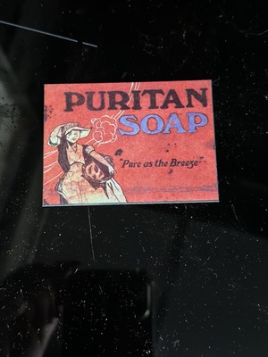 Puritan Soap Magnet Sign | eBay