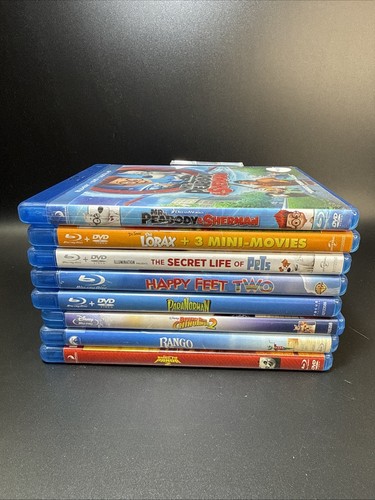 Blu Ray Movie Lot Of 8 Used Movies Good Condition | eBay