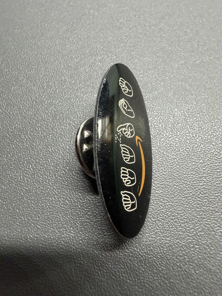 Amazon Peccy Pin Sign Language Workwear Team Work | eBay