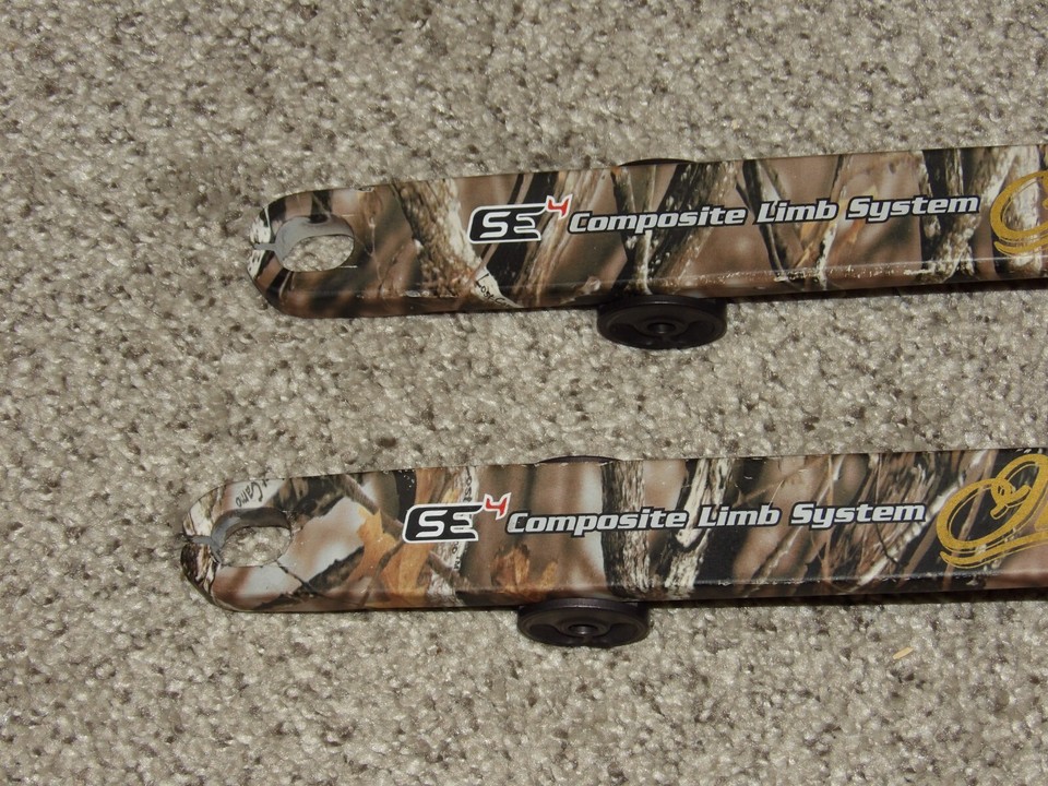 Mathews SE4 Bow Limbs- Full Set- Lost Camo Finish - 60/70 lb- Z7 ...
