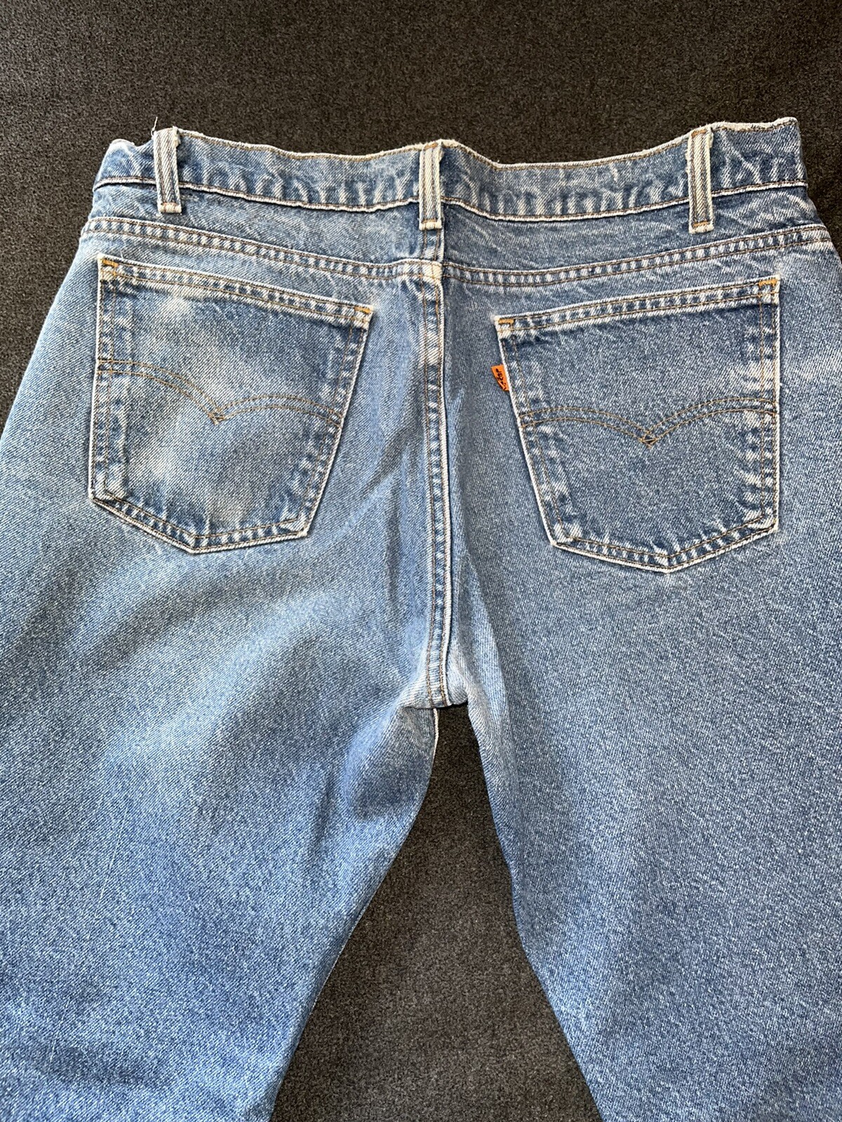 Vintage Orange Tab 1980’s Levi’s Medium Wash 36x39 St… - Gem
