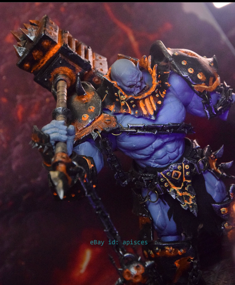 Private customized 1/10 World of Warcraft Blackhand Game Solider Action ...