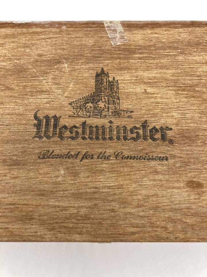 Vintage Empty Westminster Cabinet Selection Wood Cigar Box | eBay