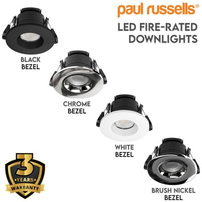 Fire Rated CCT LED Dimmable Downlight Recessed IP65 Bathroom Ceiling ...