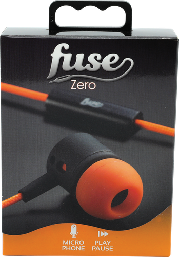 Fuse Audio Wired In-Ear Tangle-Free Flat Cord Headphones With ...