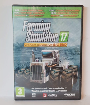 FARMING SIMULATOR 17 - OFFICIAL EXPANSION BIG BUD - COMPUTER PC ...
