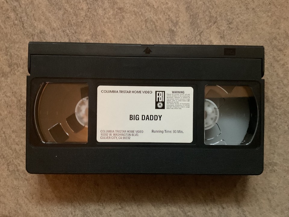 Big Daddy 1999 Promo VHS, Rare, HTF Adam Sandler 43396038929| eBay