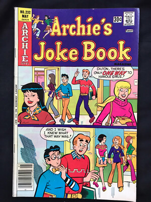 Archie Series Comic Book Archie’s Joke Book No. 232 1977 | eBay Australia