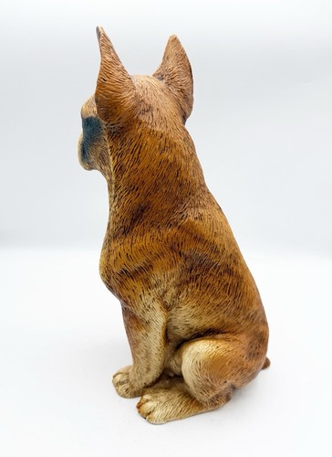 Vintage 14" BOXER PUPPY DOG STATUE FIGURINE 1986 Universal Statuary ...