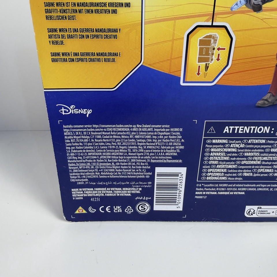 Star Wars Mission Fleet Sabine Wren Figure Hasbro Disney New Sealed | eBay