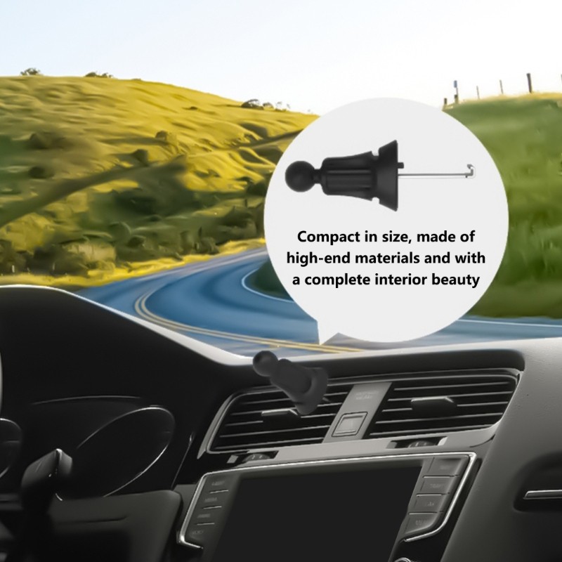 Air Vent Clip Car Mount 17mm Joint Ball Head Grip Holder Air Outlet ...