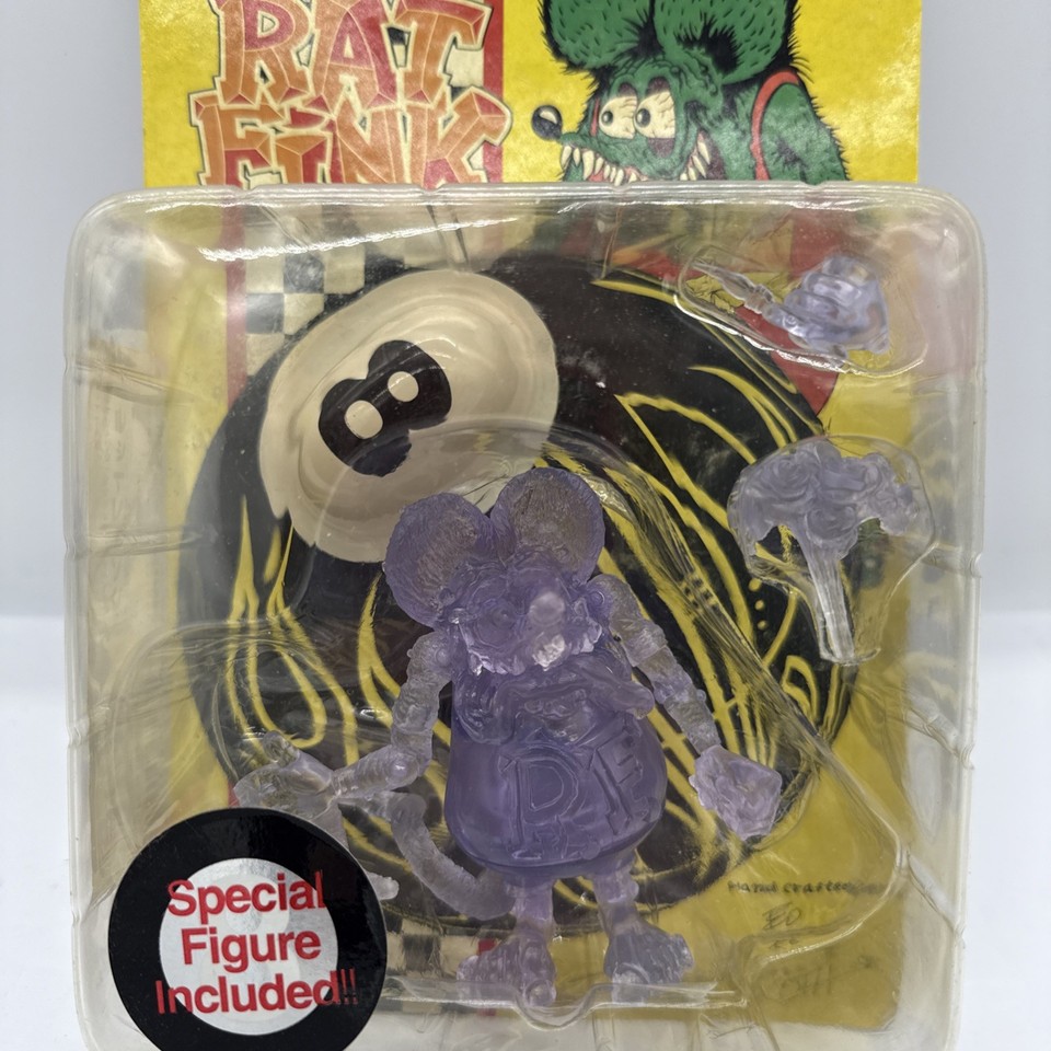 RAT FINK transparent - Ed Roth Rat Fink - Mooneyes 2000 Planet Toys ...