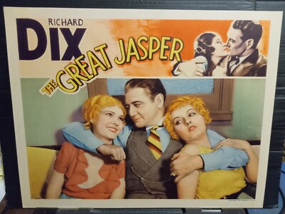Lobby Card 1933 THE GREAT JASPER R Dix blondes W Engles B Furness best ...