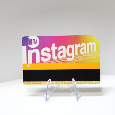 Instagram Metrocard Metro Card *The last custom design* | eBay