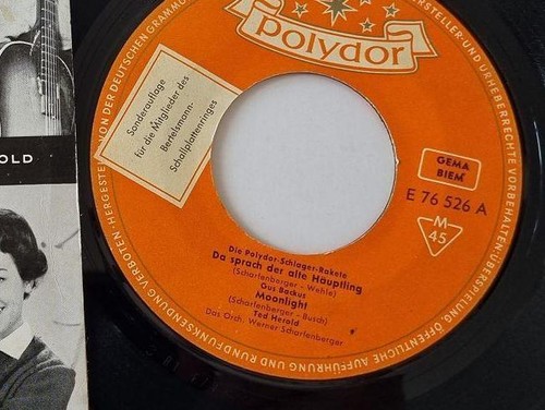 7" EP Single Vinyl Gus Backus/ Ted Herold/ Ivo Robic/ Lolita - Die ...