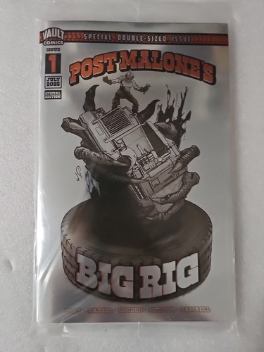 Post Malone's Big Rig #1 Gooden & Cahoon Foil Variant Cover 2025 Comic ...