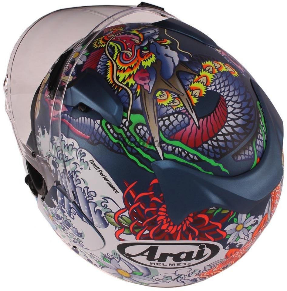 ARAI GENUINE OEM XD ORIENTAL MATT BLUE FULL FACE HELMET (ASIAN FITTING ...