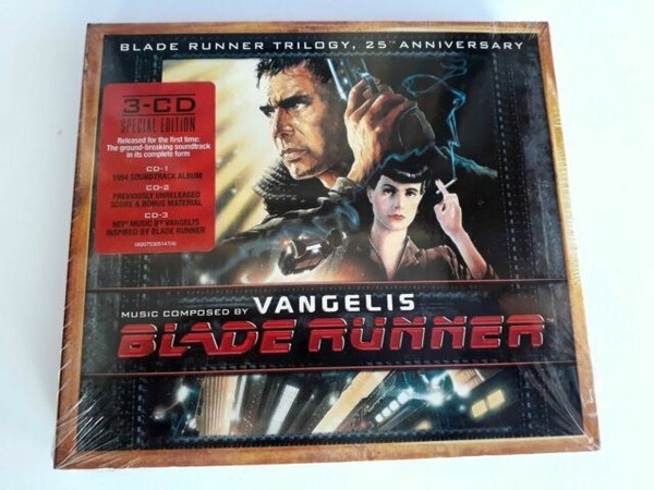 Blade Runner Trilogy: 25th Anniversary by Vangelis (CD, Dec-2007, 3 ...