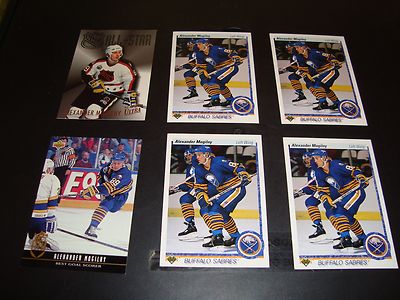 Alexander Mogilny Hockey Card & Insert Lot Buffalo Sabres Includes ...