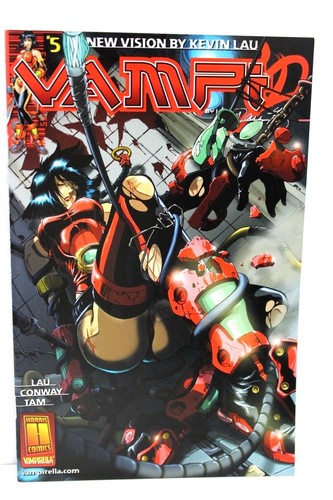 Vampi #5 Kevin Lau Vampirella Harris Comics Comic F/F+ | eBay