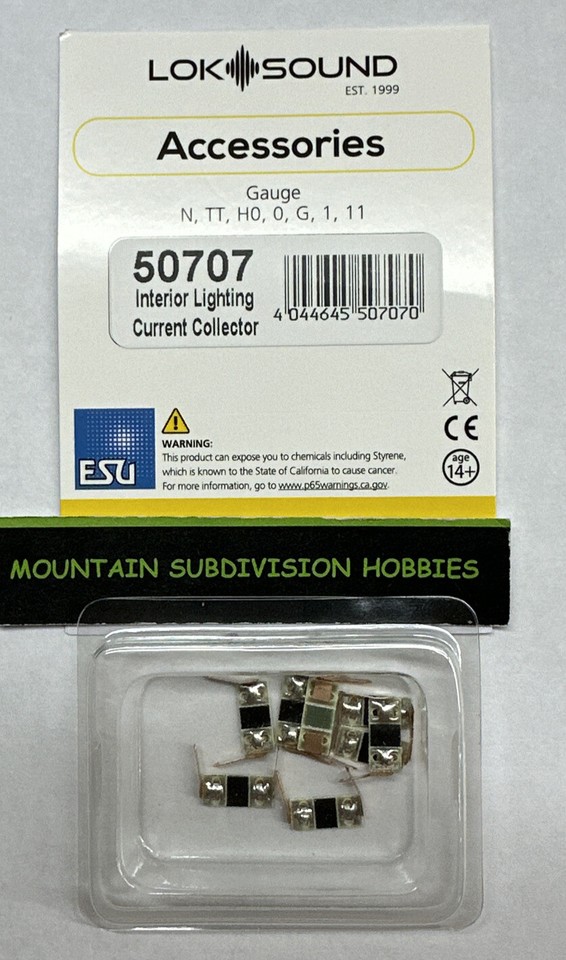 New ESU 50707 Current Collector - Wheel Wiper for power pickup - 8 per ...