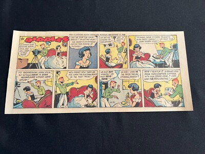 #01 THE RIPPLES by George Clark Sunday Third Page Comic Strip December ...
