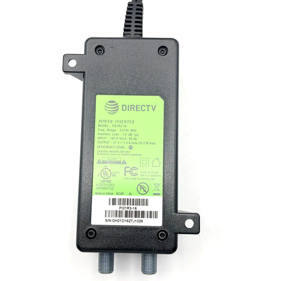 Genuine Directv Pl21R1 SWiM Power Inserter ODU Max 25.2W 21V 1.2A | eBay