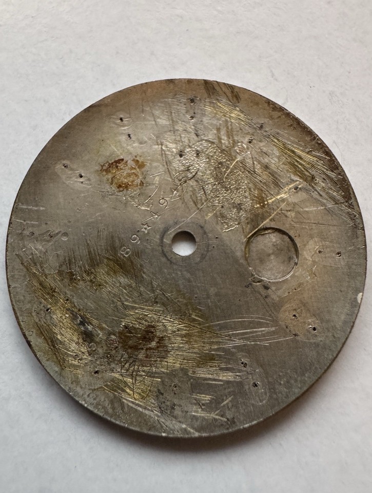OMEGA Seamaster Dial, Cal 500 Series Movement Good Condition Dial Feet ...