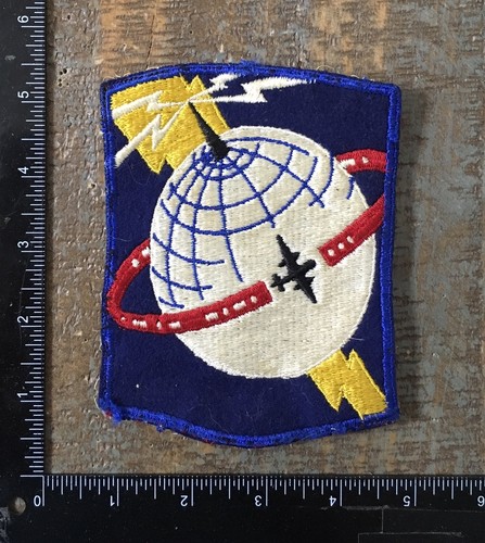 WW2 US Army Airways Communications System Large Wool SSI Patch AAF No ...