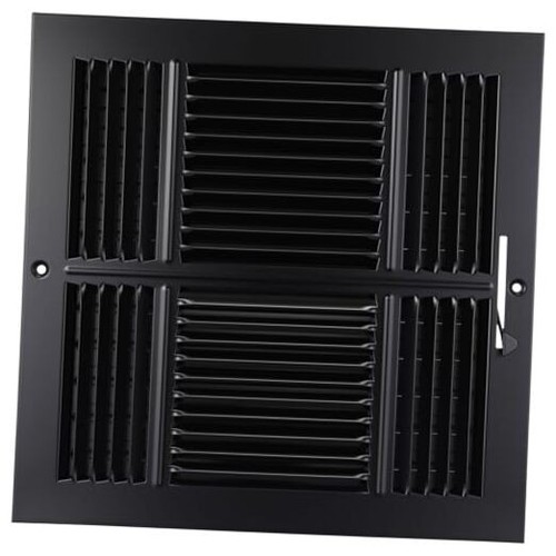 Pelopy Duct Opening Ceiling Register 4 Way Grille Register 12*12 Inch ...