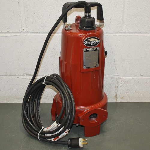 PARTIAL - Liberty Submersible Grinder Pump LSG202A, 2HP, 230V AC, 1 PH ...