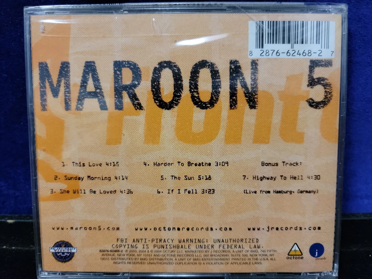 Maroon 5 Acoustic Ep Album Cover