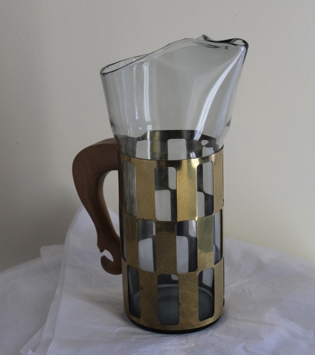 Swedish Modern Glass Pitcher