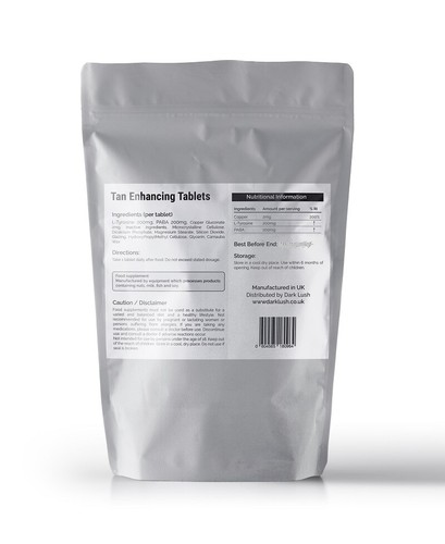 Tanning Pills, Safe Melanin Tan Accelerator Tablets, Get a Healthy ...