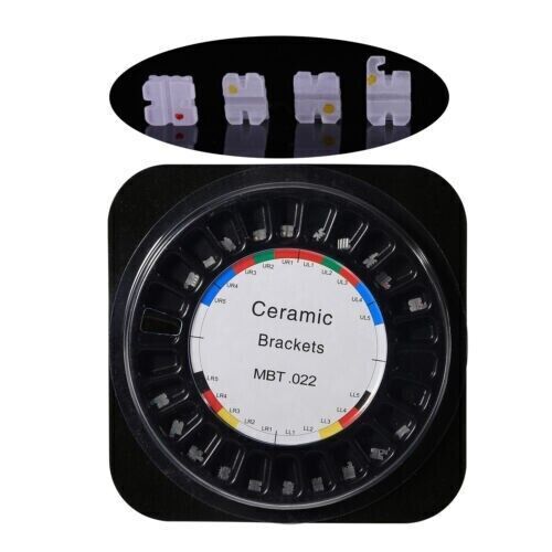 5Sets Dental Orthodontic Ceramic Brackets Braces Roth/MBT Slot 0.022 ...