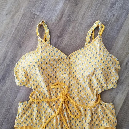 NWT Rhode Yellow Floral One Piece Swimsuit Size 3X | eBay