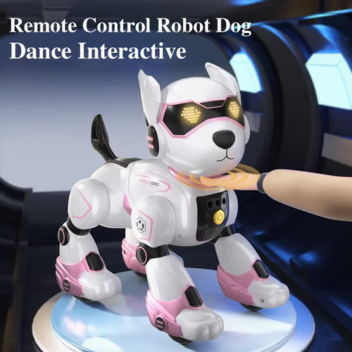 Remote Control Robot Dog Intelligent Interactive Puppy 2.4 Ghz Remote ...