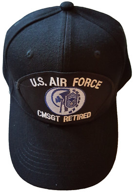 U.S. AIR FORCE CMSGT (CHIEF MASTER SERGEANT) RETIRED Military Ball Cap ...