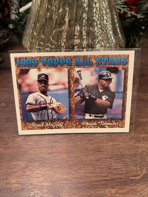 1994 Topps All Stars #384 Fred McGriff-Frank Thomas Braves-White Sox | eBay