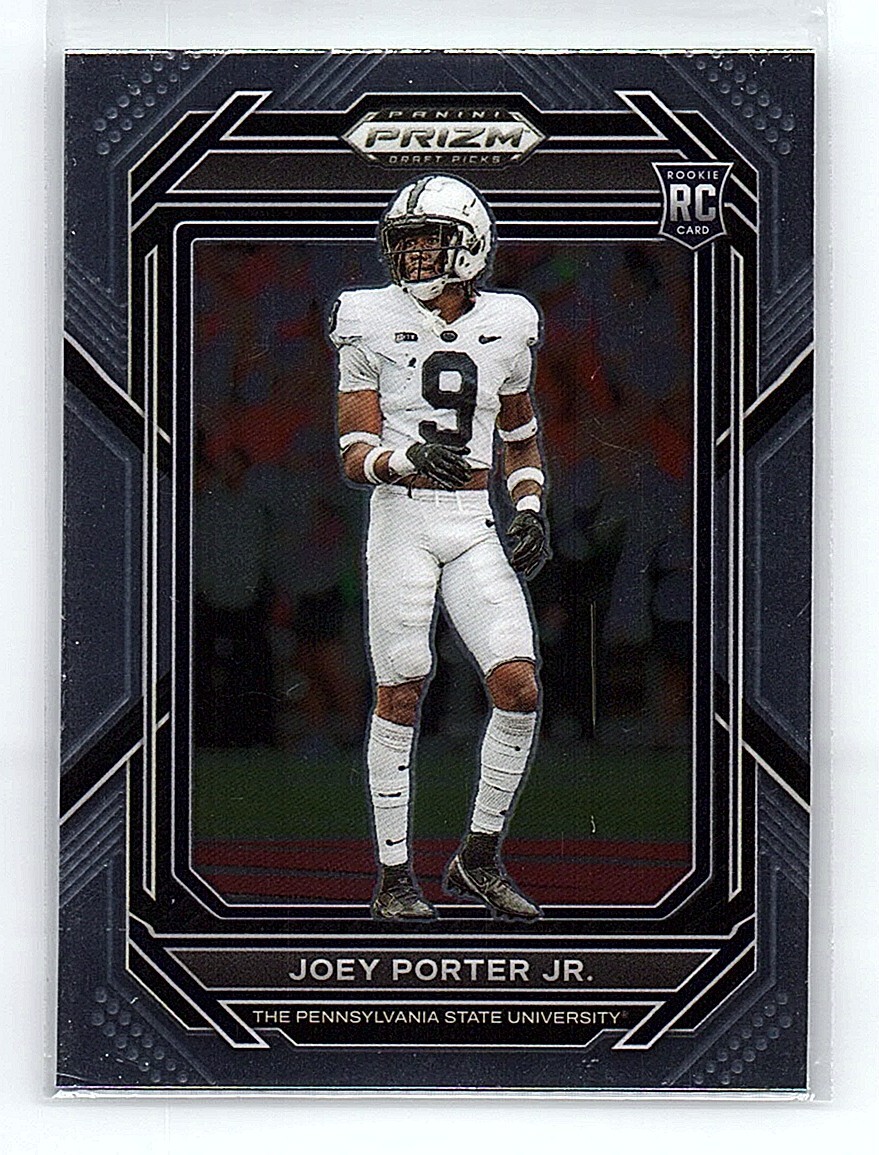 2023 Rookie Card Joey Porter Jr. Rookie Penn State Nittany Lions #175 ...