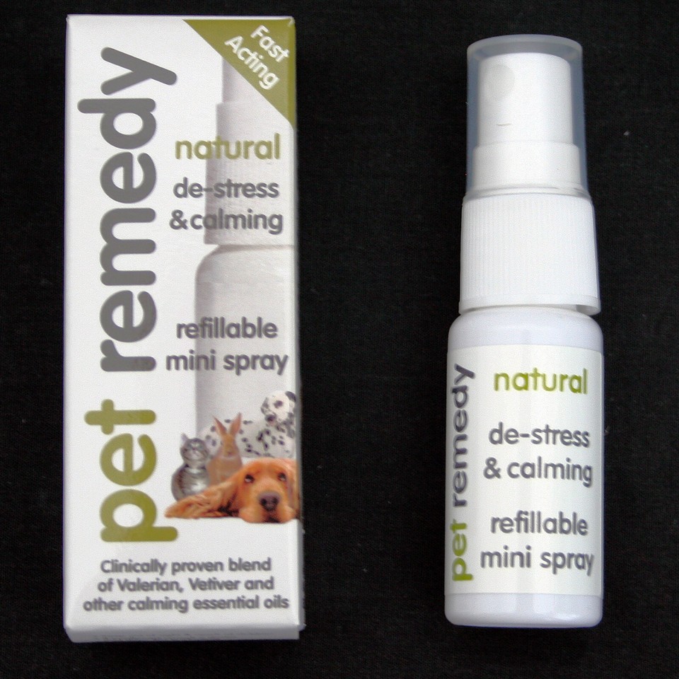 PET REMEDY CALMING SPRAY/DIFFUSER/REFILL HELPS DOG CAT HORSE BIRD ...