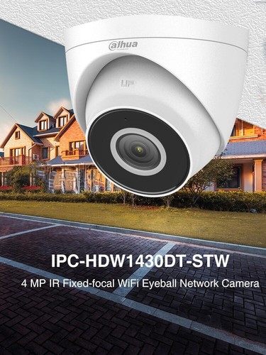 DH IPC-HDW1430DT-STW 4MP IR Fixed-focal WiFi Eyeball Network Security Camera | eBay