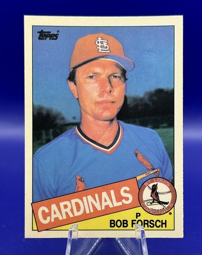 1985 Topps Tiffany BOB FORSCH #631 St. Louis Cardinals | eBay
