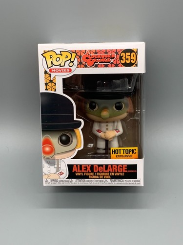 FUNKO POP! #359 ALEX DELARGE A CLOCKWORK ORANGE HOT TOPIC EXCLUSIVE ...