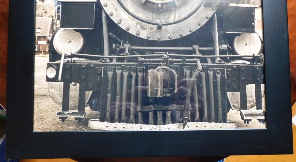 Rio Grande No. 482 Baldwin Steam Locomotive Train Photo, Framed 16" x ...