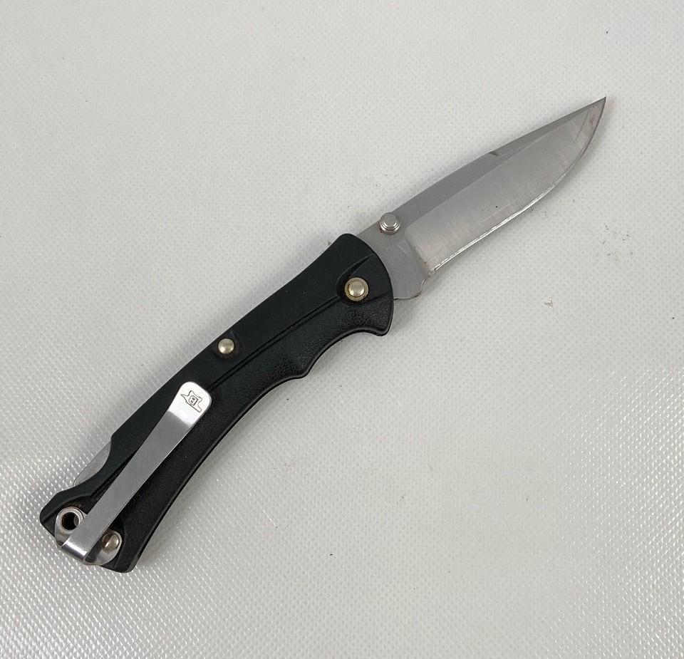 🌟Buck USA 482 Bucklite Lockback Pocket Knife Plain Edge Blade, NICE! | eBay